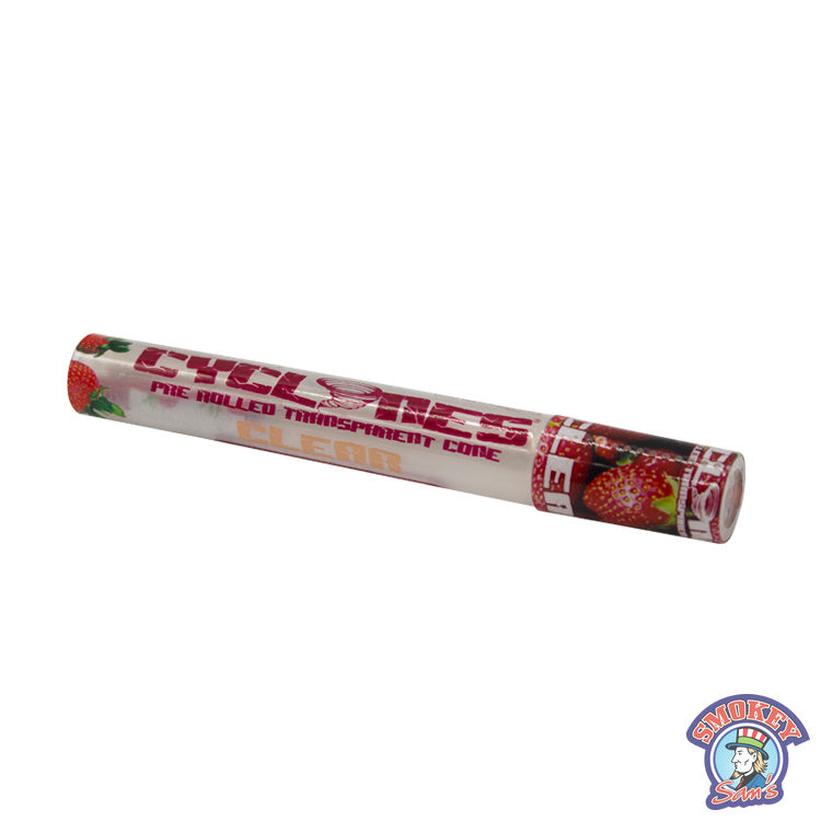 Cyclone Pre-Rolled Transparent Cones Tobacco Free x3 – Smokey Sam's